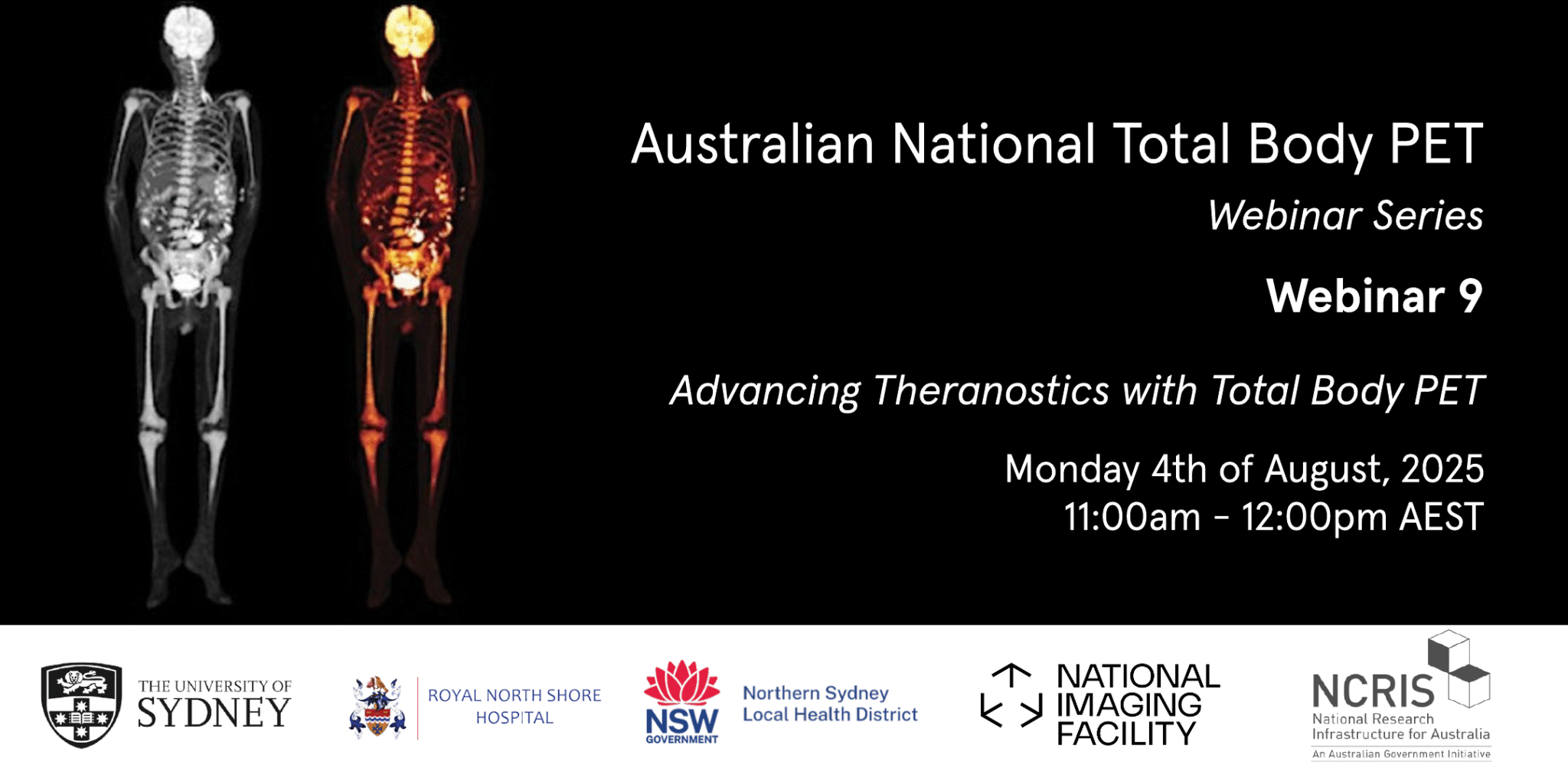 Australian National Total Body PET: Webinar series - National Imaging ...